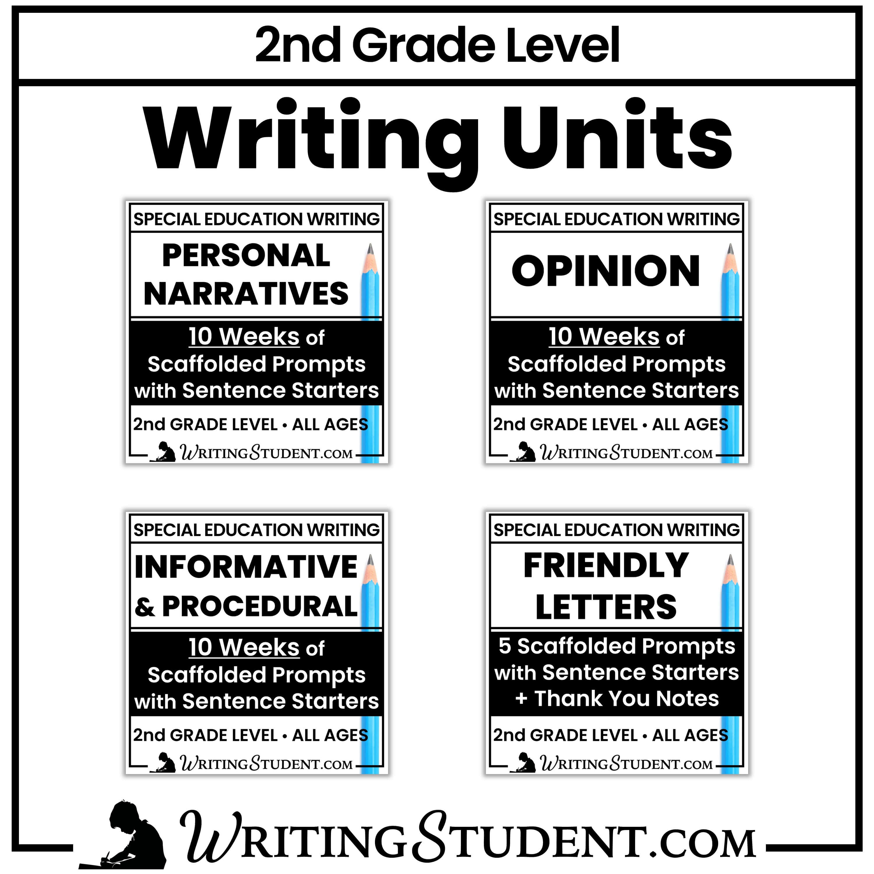 Special Education Writing Curriculum Grade 2 – Writing Student
